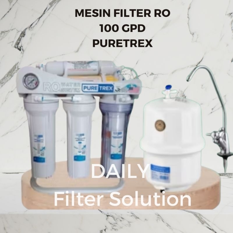 Jual Mesin Filter Air Minum RO 100 Gpd / Mesin Reverse Osmosis 100 Gpd ...
