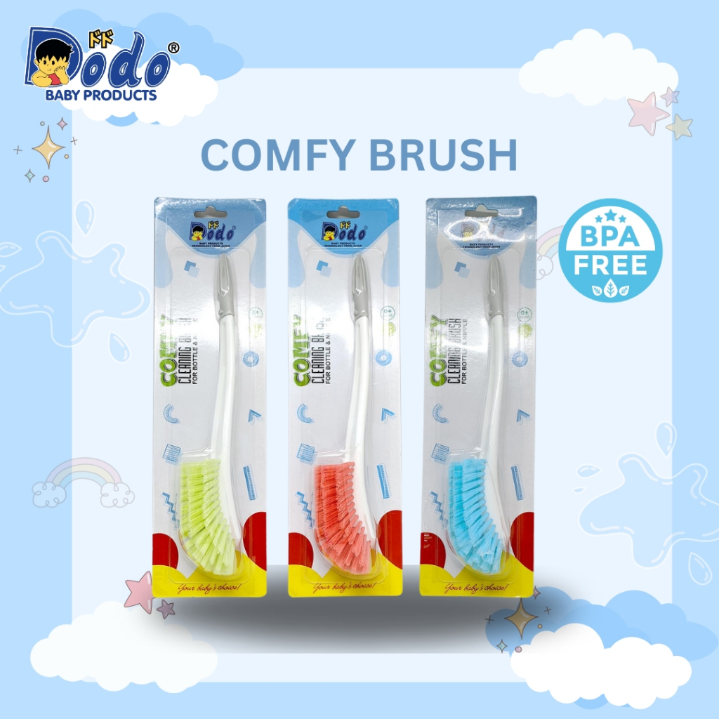 Jual Dodo Comfy Cleaning Brush / Sikat Botol Model Lengkung Terlaris ...