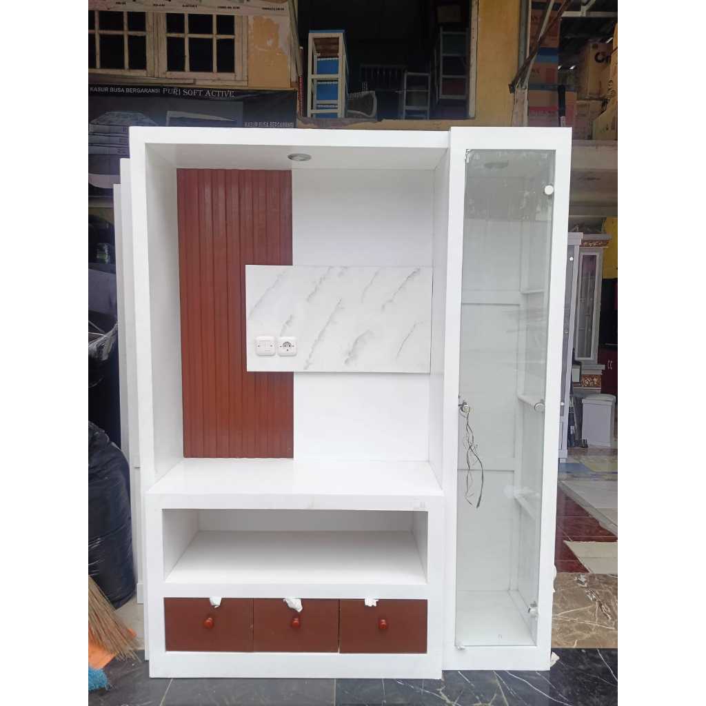Jual LEMARI TV / RAK TV / BUFET TV / MEJA TV / BUPET TV PARTISI ...