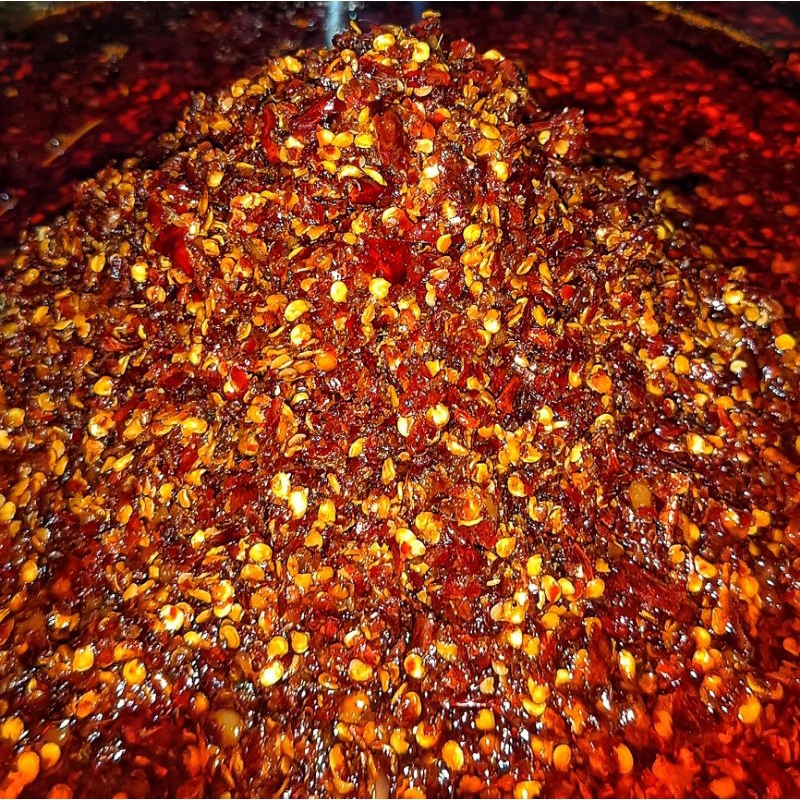 Jual Chili Oil - Full Isi Cabe Asli - Minyak Cabe Serbaguna - Halal ...
