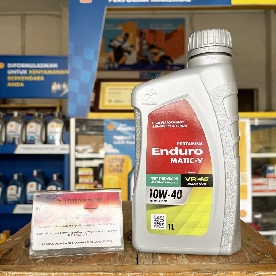 Jual Oli Motor Enduro Matic V (10W-40) (1L) | Shopee Indonesia