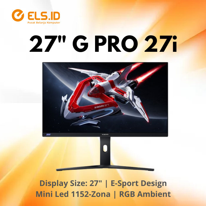 Jual Xiaomi Mini LED G Pro 27i 27" 2K Full HD IPS 180Hz Gaming Monitor | Shopee Indonesia