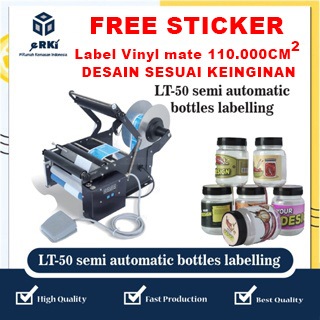 Jual Mesin Labeling Semi Auto MT-50 C / Mesin Label Botol / Labelling ...