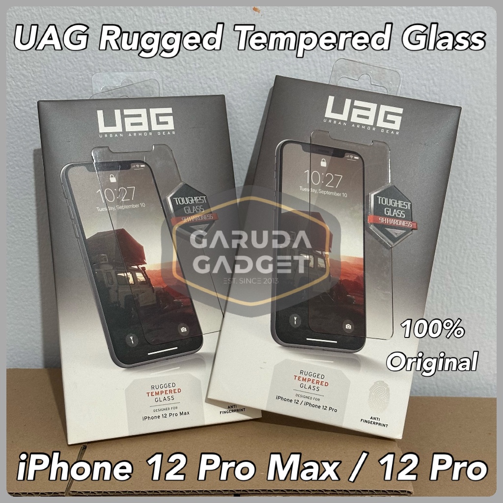 Jual Tempered Glass iPhone 12 Pro Max UAG Rugged Shield Screen Guard ...