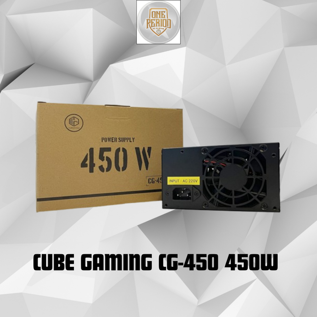 Jual CUBE GAMING CG-450 450W // POWER SUPPLY PC | Shopee Indonesia