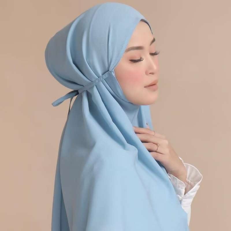 Jual HIJAB INSTAN MODEL TALI TANPA PED BAHAN HYGT NYAMAN DIKENAKAN PAKAIAN MUSLIM REMAJA ...