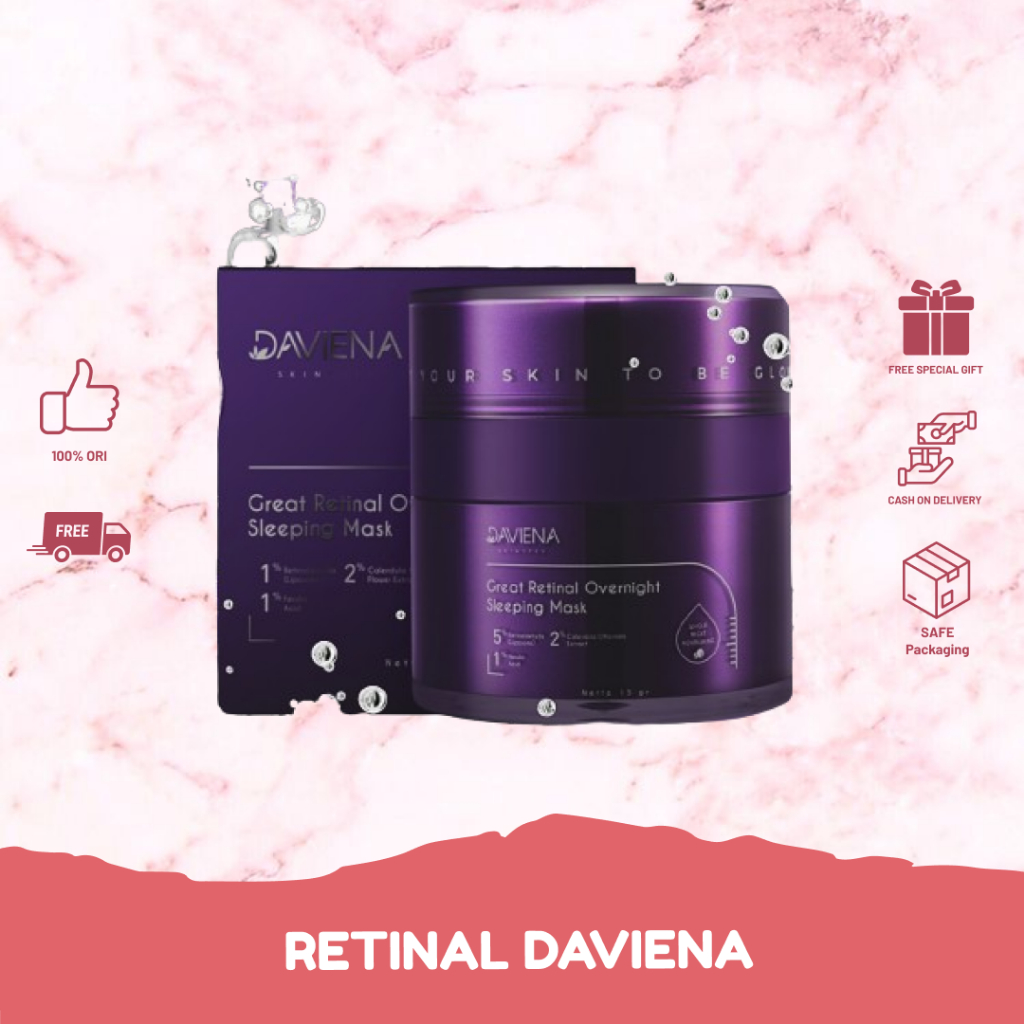 Jual DAVIENA GREAT RETINAL OVERNIGHT SLEEPING MASK DAVIENA - RETINAL ...