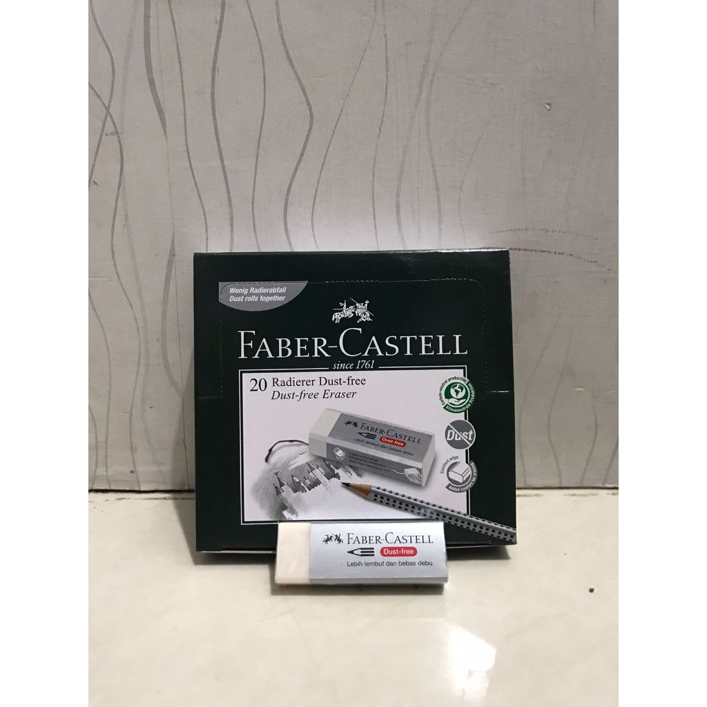 Jual Penghapus Faber Castell Putih Besar / Eraser Big White Faber ...