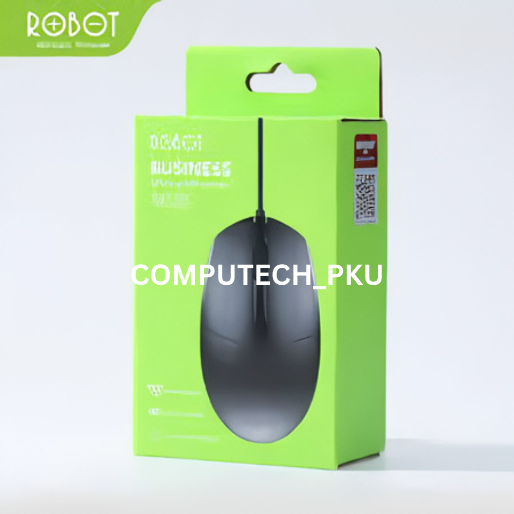 Jual ROBOT Mouse USB M102 Wired Optical Office Mouse - Mouse Kantor M ...