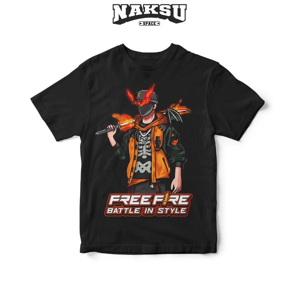 Jual KAOS ANAK - BAJU ANAK KARAKTER FREE FIRE SG OPM BAJU FF BAJU ...