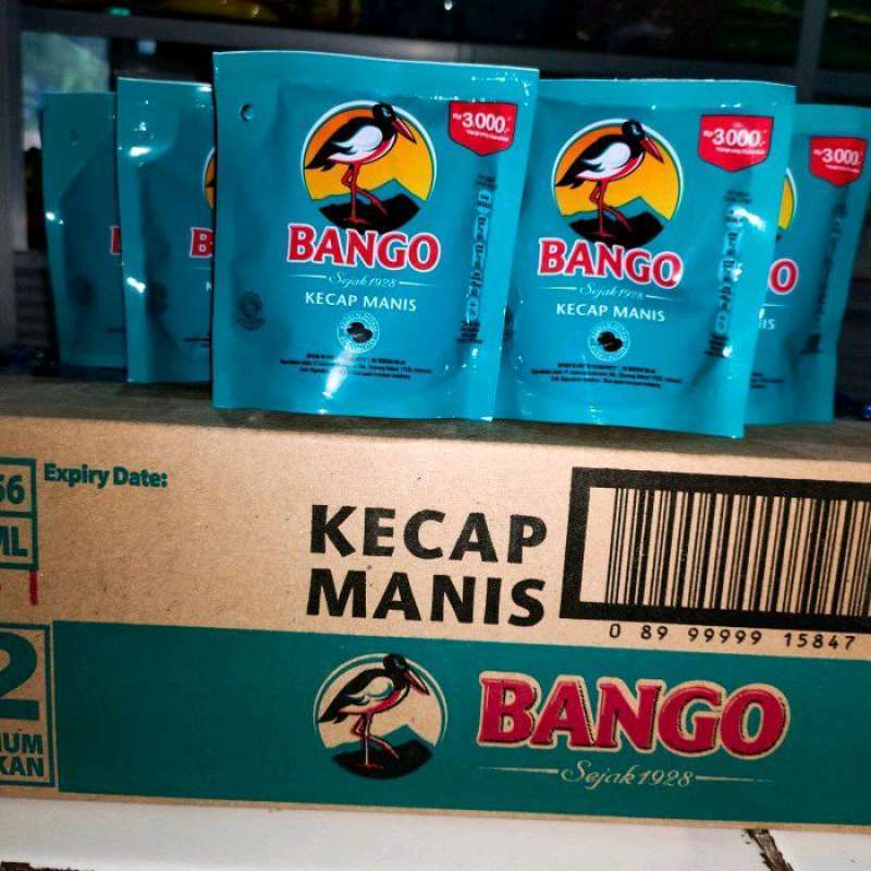 Jual Kecap BANGO 60ml 77gr isi 48 ( 1 DUS / KARTON ) | Shopee Indonesia