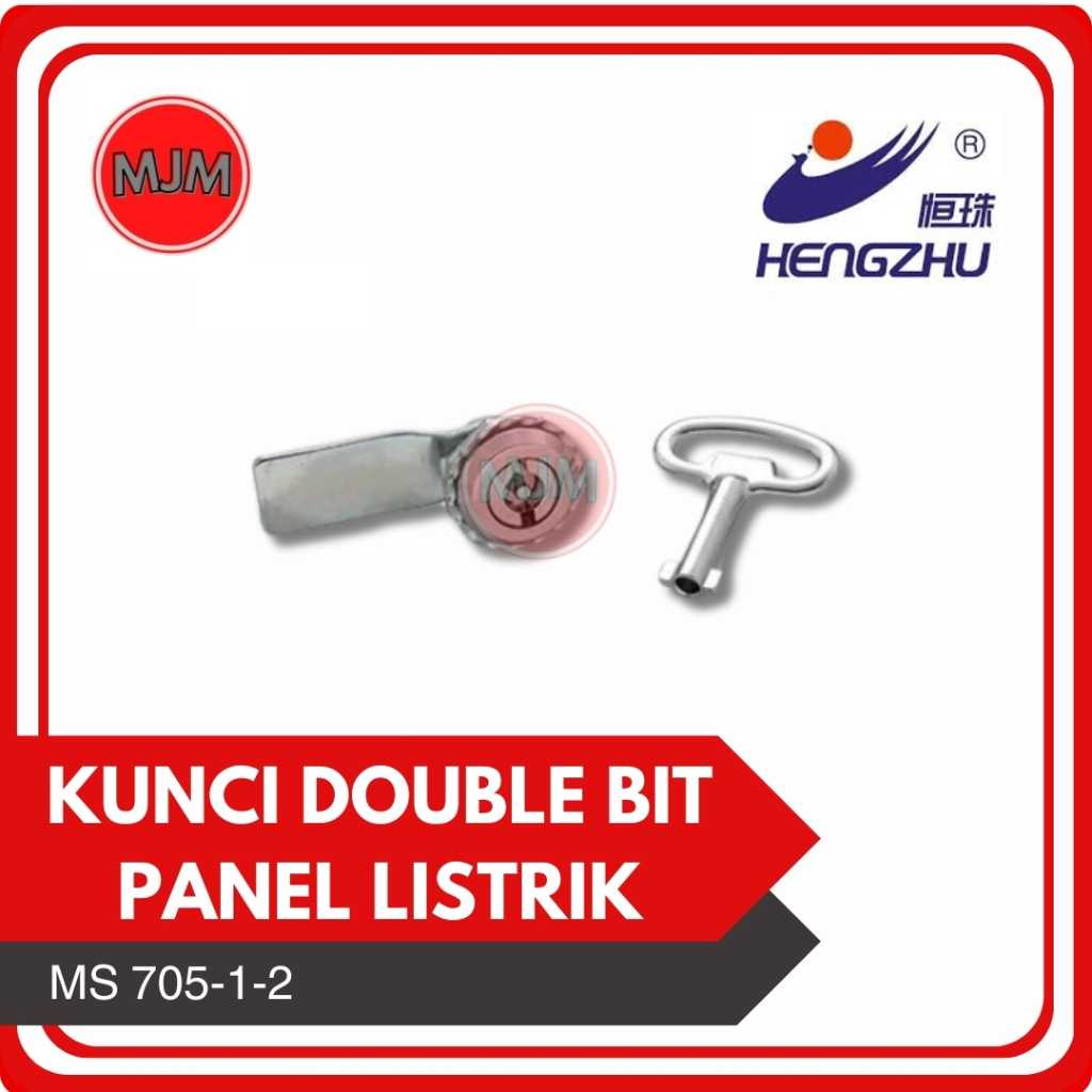 Jual Kunci Panel Listrik Double Bit MS 705-1-2 Chrome Hengzhu Original ...