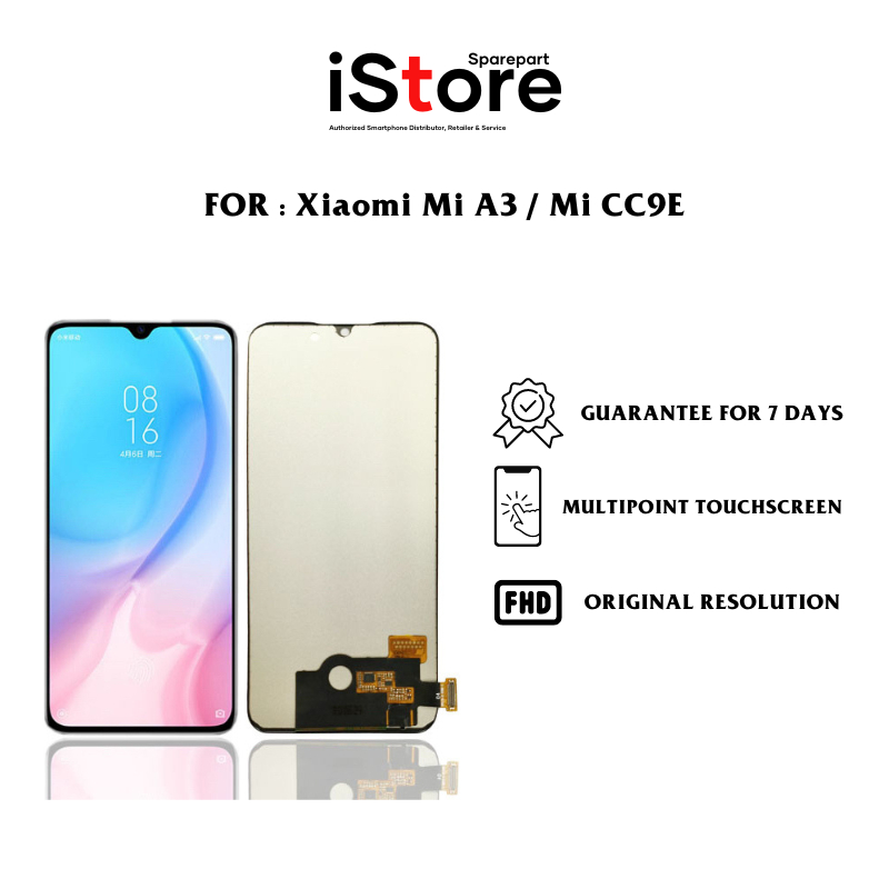 Jual LCD XIAOMI MI A3 / CC9E FHD OLED HFIX | Shopee Indonesia