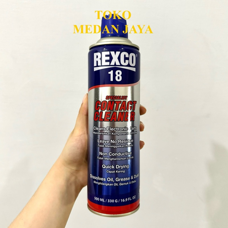 Jual REXCO 18 SPECIALIST CONTACT CLEANER 500 ML REXCO 100% ORIGINAL ...