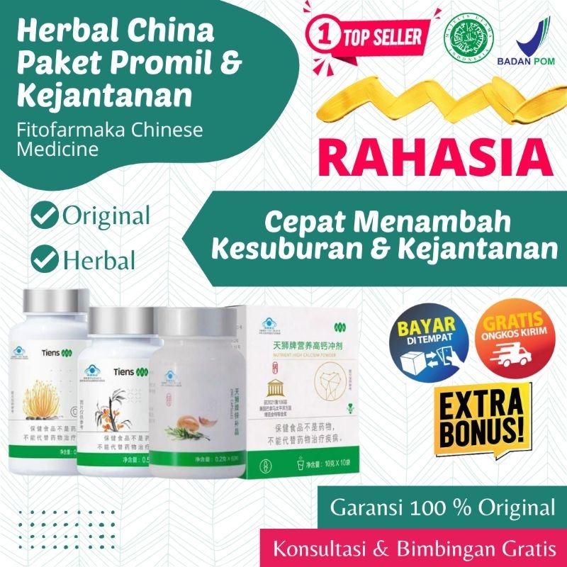 Jual Paket Program Hamil Herbal Cina Original Ampuh Cepat Promil ...