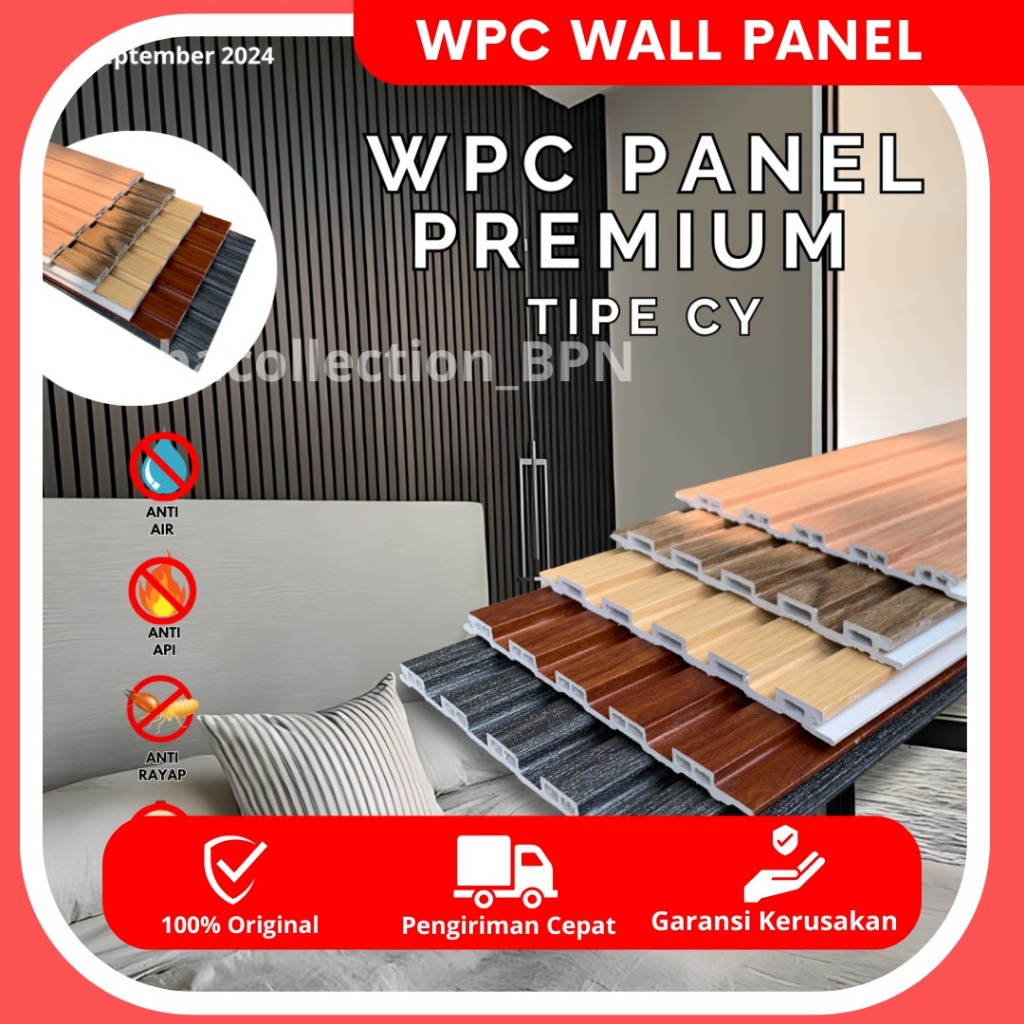 Jual WPC PANEL (PREMIUM) Panjang 3 Meter dan 1 Meter / Wpc Panel Tipe ...