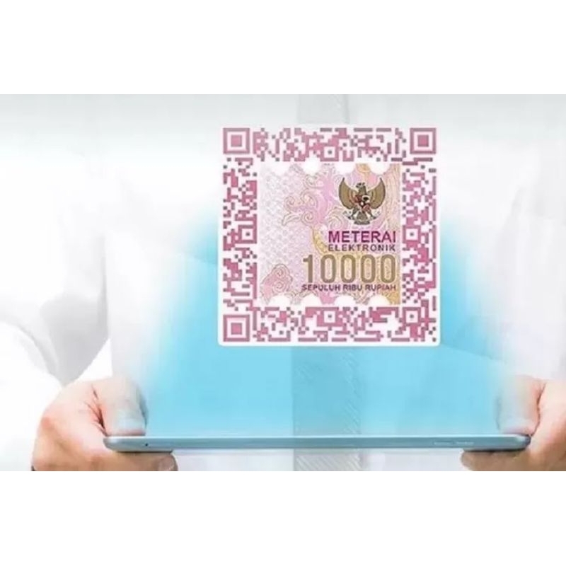 Jual Elektronik Meterai/E Meterai 10000 Original Asli PERURI SSCASN ...
