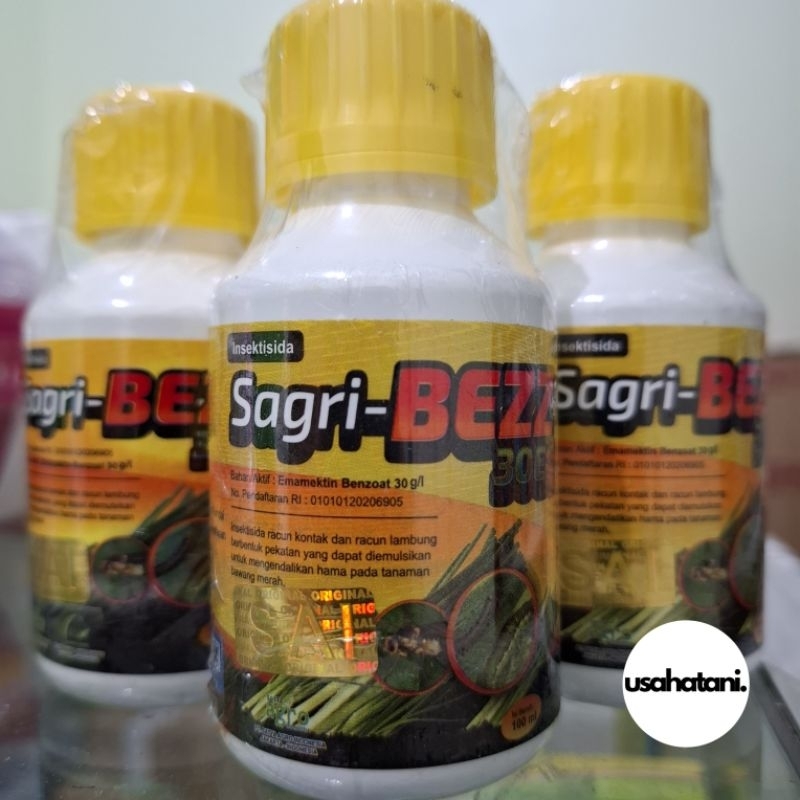 Jual Insektisida SAGRI-BEZZ (SAGRIBEZZ) 30EC 100 ML Emamektin Benzoat | Shopee Indonesia