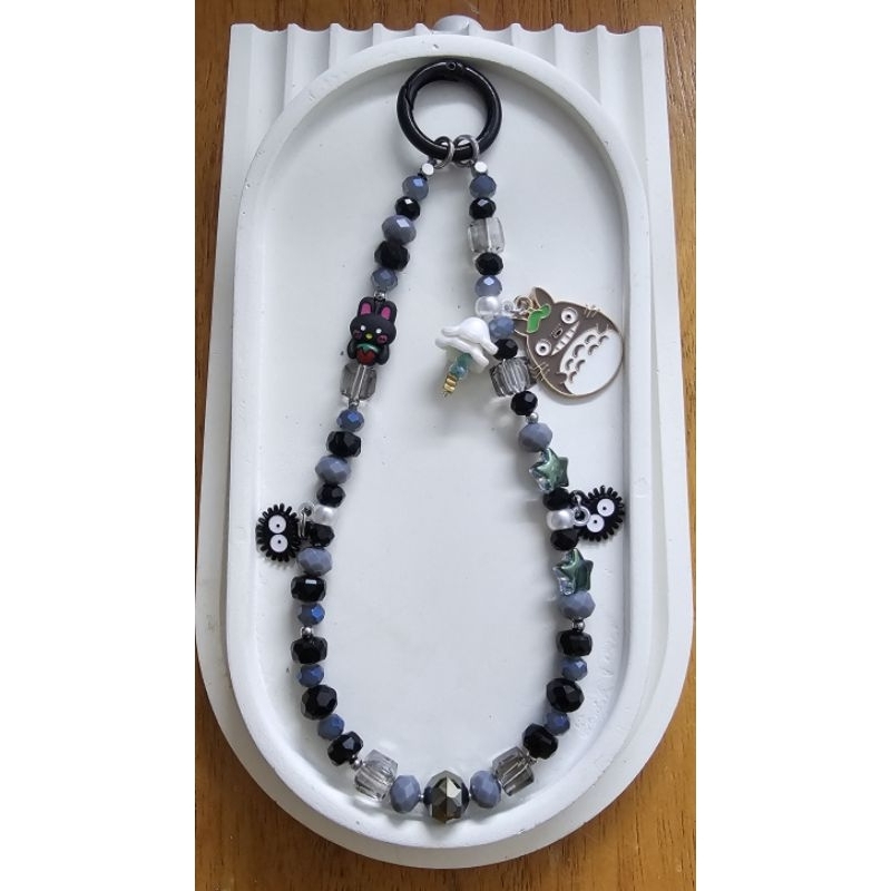 Jual Totoro Manik Besi Phone Strap. Terima Custom Phone Strap, Ganci ...