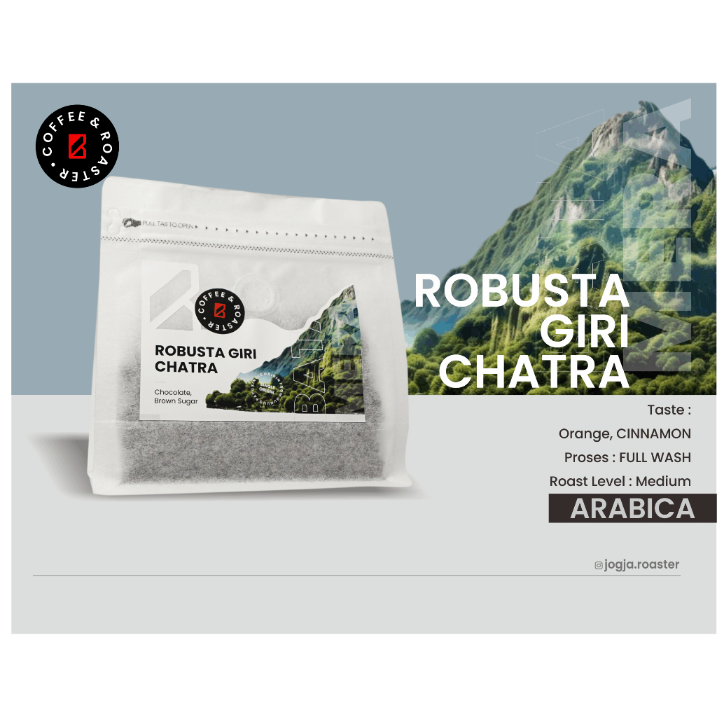 Jual Biji Kopi Robusta "Giri Catra" 200 gram | Roast Bean, Grind Bean ...