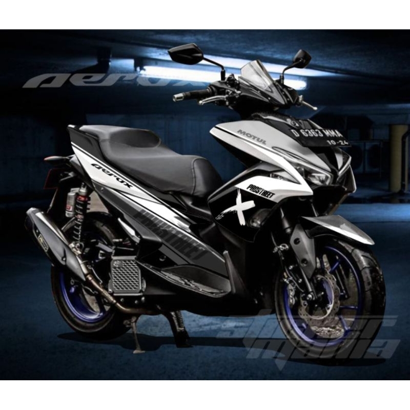 Jual sticker decal aerox full body stiker variasi motor aerox old aerox ...