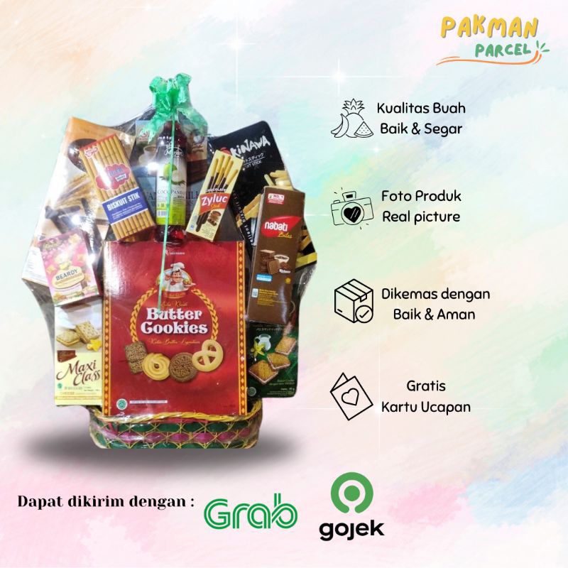 Jual Parcel Snack Smal Medium / Hampers Lebaran / Hampers Natal ...