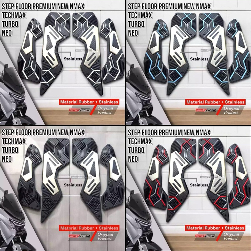Jual Karpet Nmax Turbo Neo Techmax New 2024 Pijakan Kaki Rubber ...