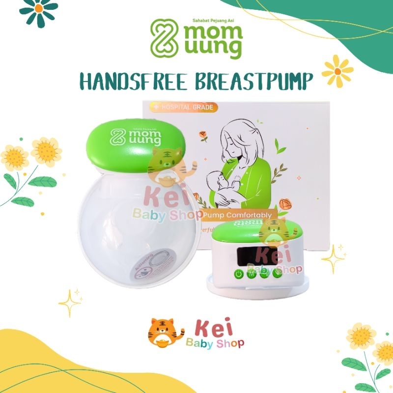 Jual Mom Uung Handsfree Breastpump Hospital Grade / Pompa Asi Hands ...