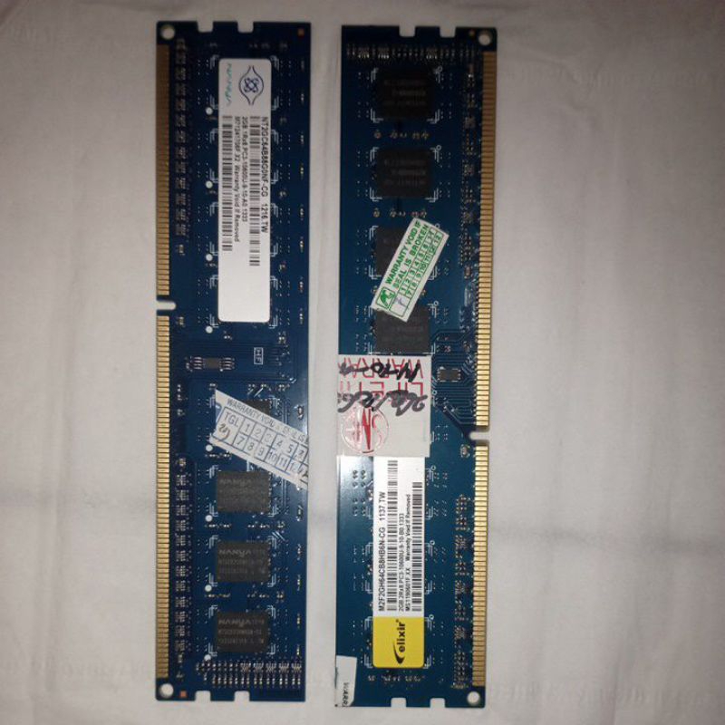 Jual Ram 4gb (2x2gb) ddr3 PC3 10600U | Shopee Indonesia