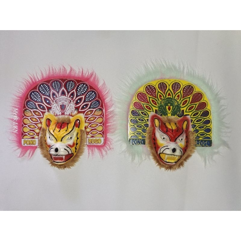 Jual TOPENG REOG MAINAN ANAK tradisional (1 PCS) | Shopee Indonesia