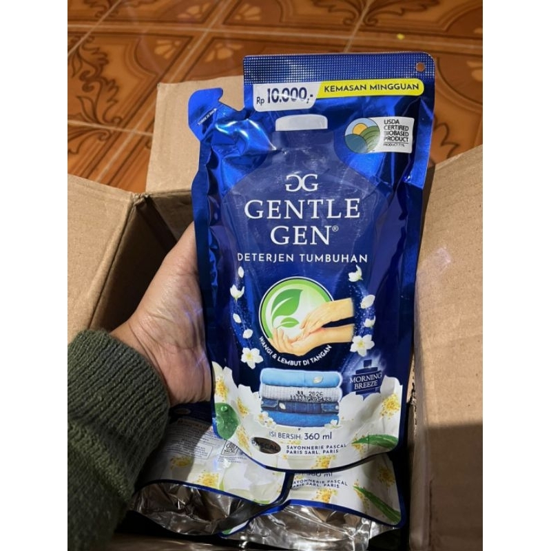 Jual Detergent gentle gen pouch 360ml | Shopee Indonesia
