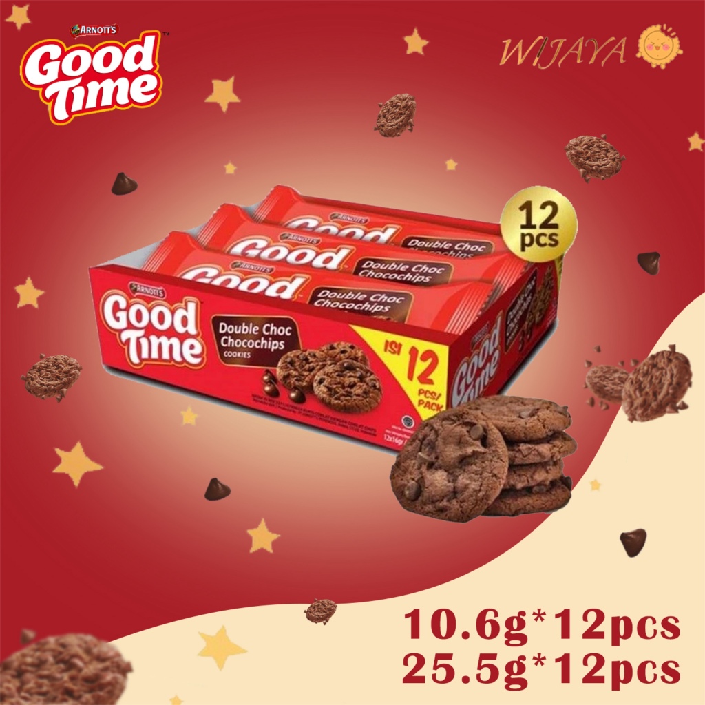 Jual GOOD TIME COOKIES PACK ISI 12—Biskuit renyah dan cokelat yang ...