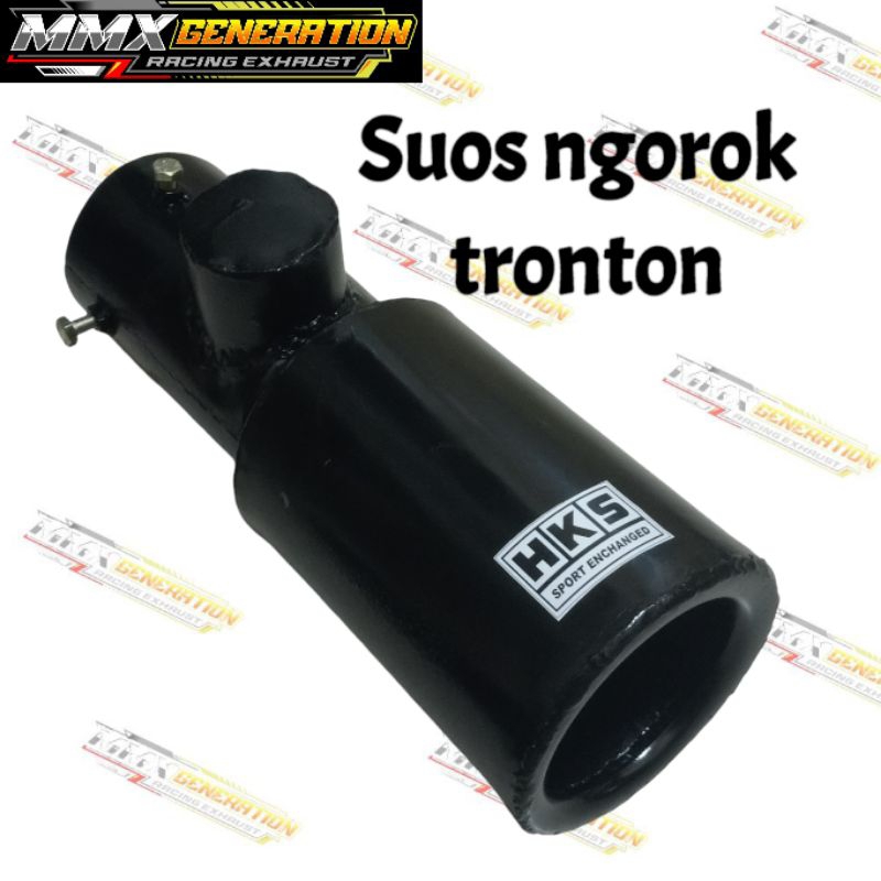 Jual KNALPOT TRONTON SUOS NGOROK KHUSUS TRONTON JUMBO VARIAN BLACK ...