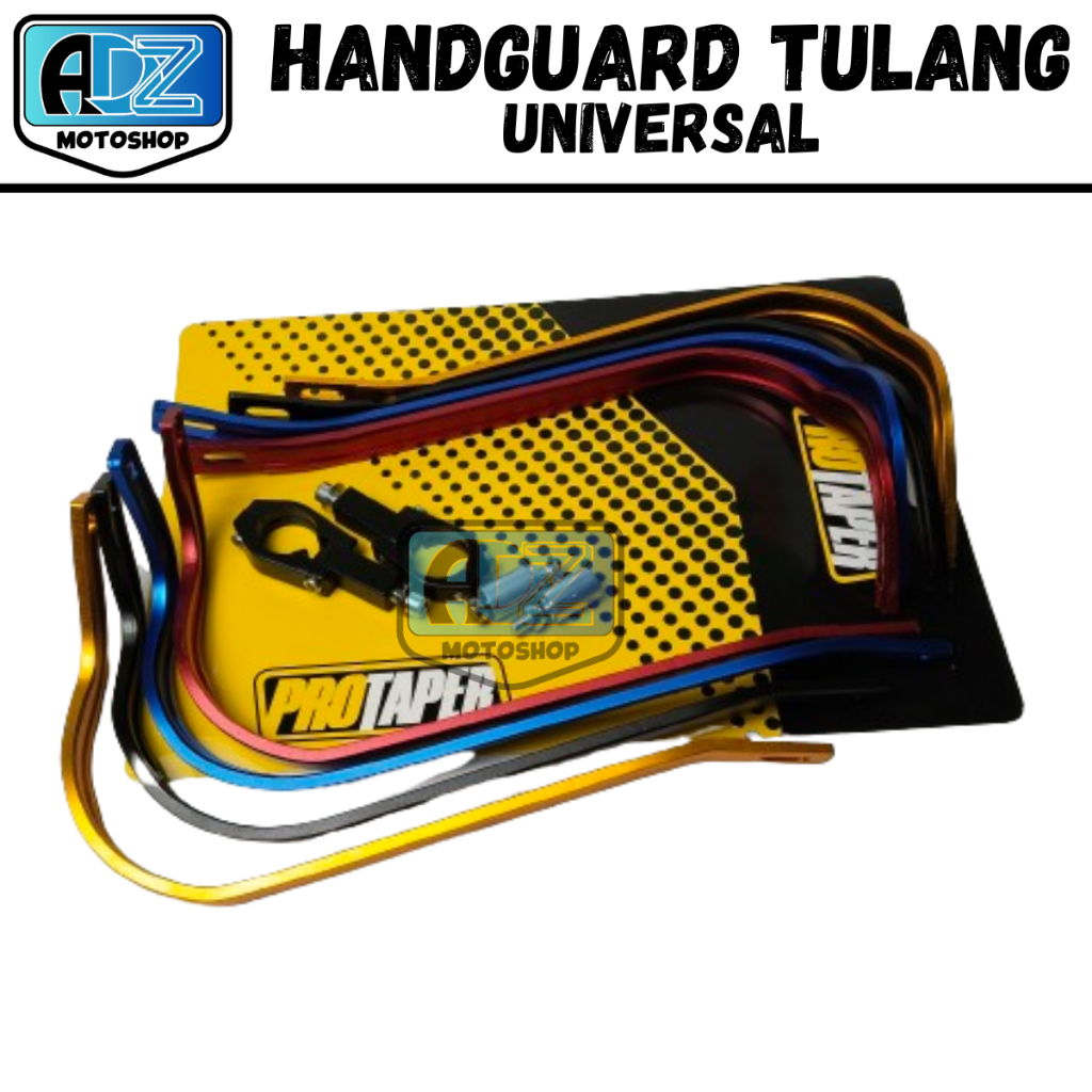 Jual HANDGUARD TULANG BESI PROTAPER / PELINDUNG TANGAN & STANG MOTOR ...