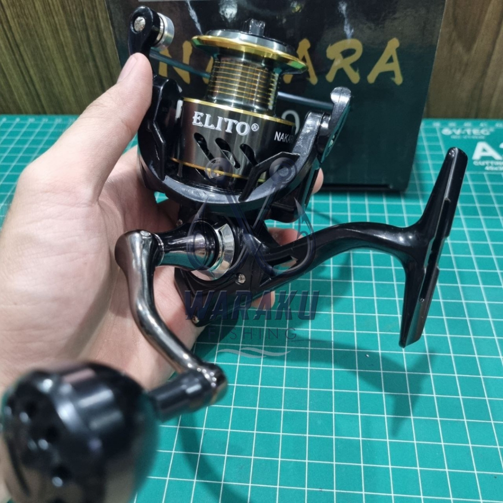 Jual Reel Pancing ELITO NAKARA / SAGLIT 1000 2000 3000 One way | Shopee ...