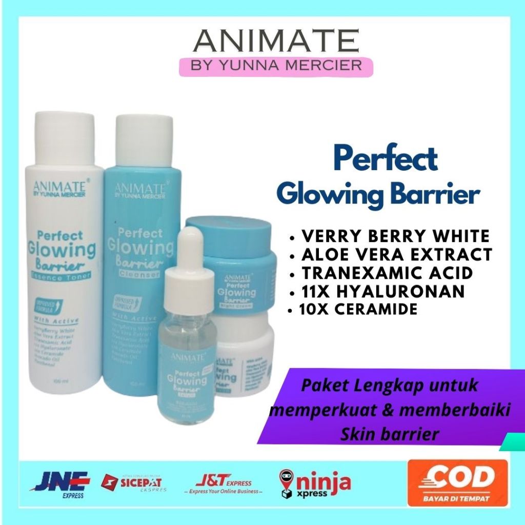 Jual Paket Animate Perfect Glowing Barier 5in1 | Shopee Indonesia