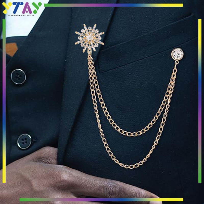 Jual Butang Pin Baju Jas Pin Butang Lapel Pin Bros Melayu Rantai Baju ...