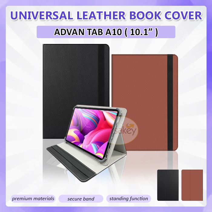 Jual Advan Tab A10 A 10 10.1 Inch Tablet Wifi Series 2024 Leather Flip ...