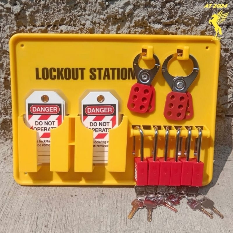 Jual Lockout Tagout Station With Loto Device - Lockout Tagout Kit ...