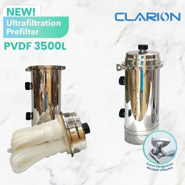 Jual CLARION PVDF Prefilter 3500 L/Jam Flat/ UF water Filter ...