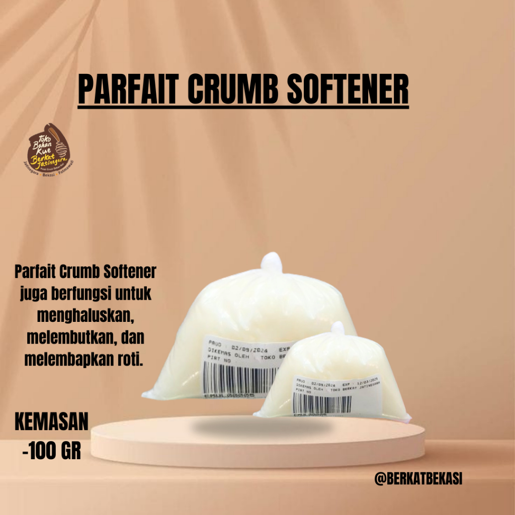 Jual PARFAIT CRUMB SOFTENER / PELEMBUT KUE ATAU ROTI / PERFAIT KEMASAN ...