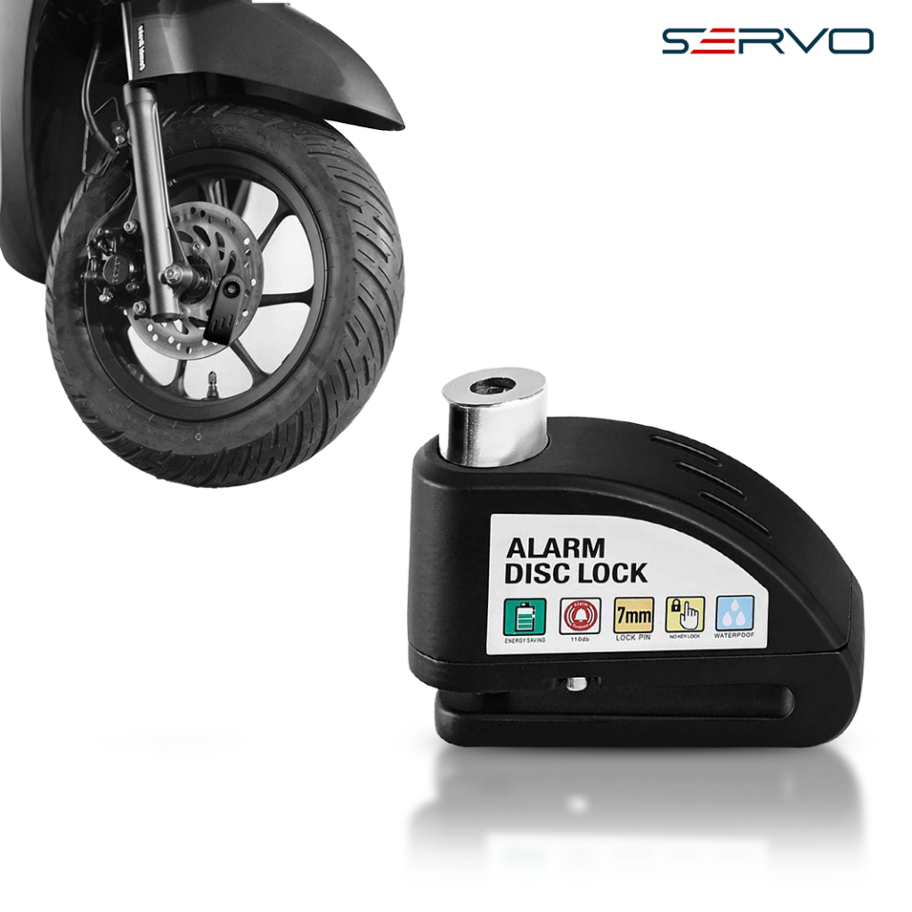 Jual Motor Alarm Lock BG 1238 Gembok Cakram Sepeda Motor Alarm Disc ...
