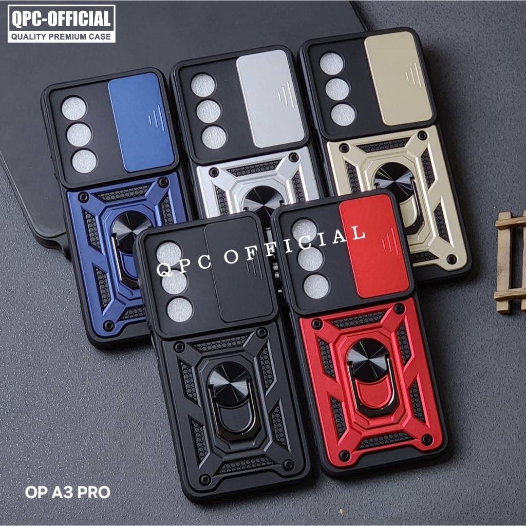 Jual Oppo A3 Pro ARMOR SLIDE PROTECT KAMERA Case Robot Slide Kamera ...