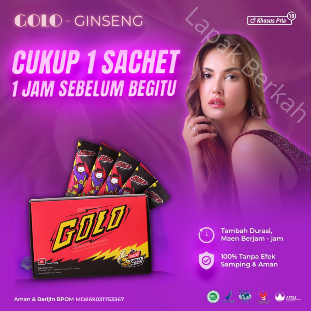 Jual GOLO Original Ginseng Official 1Box isi 5 Sachet - Mister Golo ...