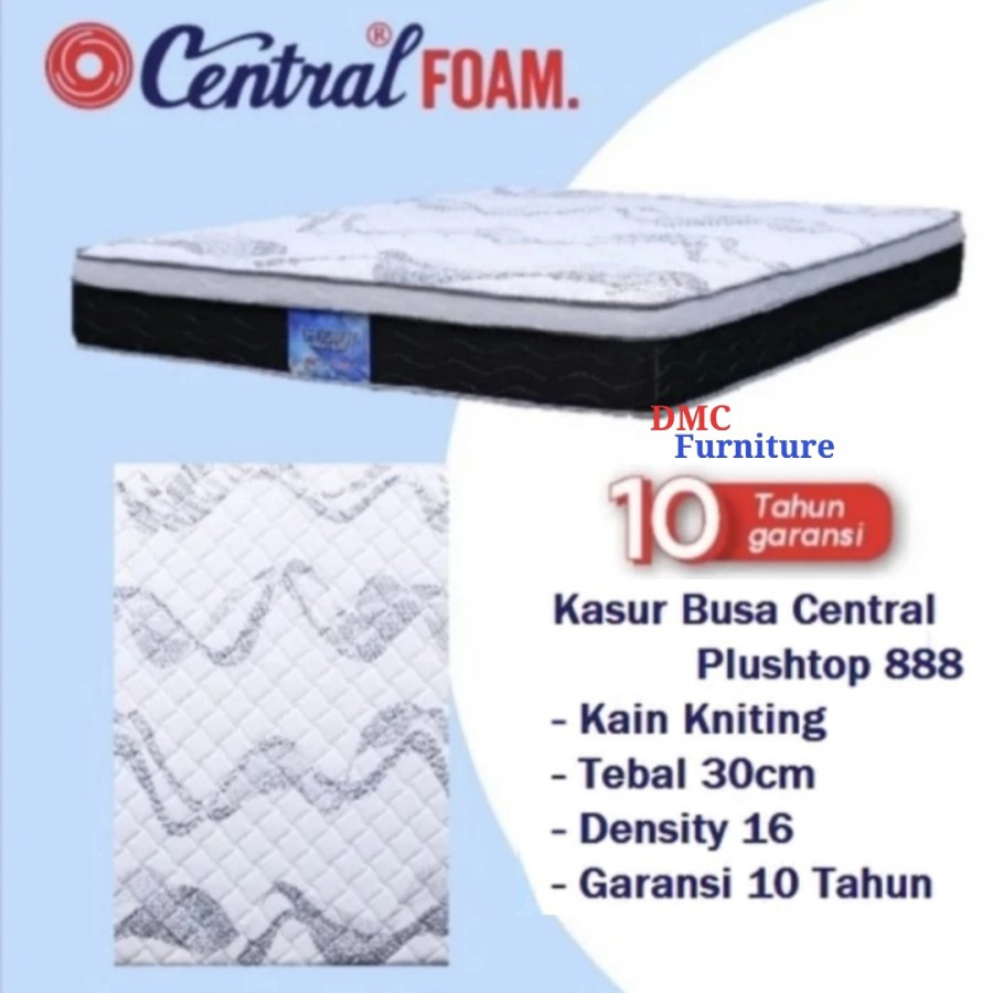 Jual Kasur Busa 90x200 Central Plustop Tebal 30 cm Garansi 10 tahun ...