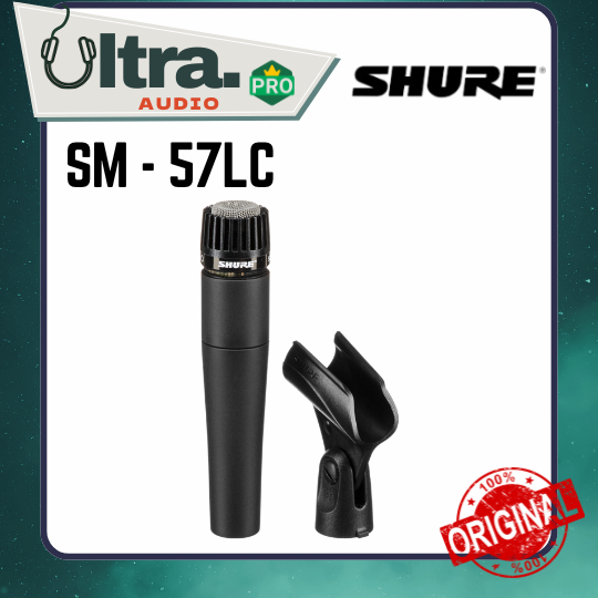 Jual Shure SM57-LC / SM57LC / SM57 Dynamic Instrument Microphone ...