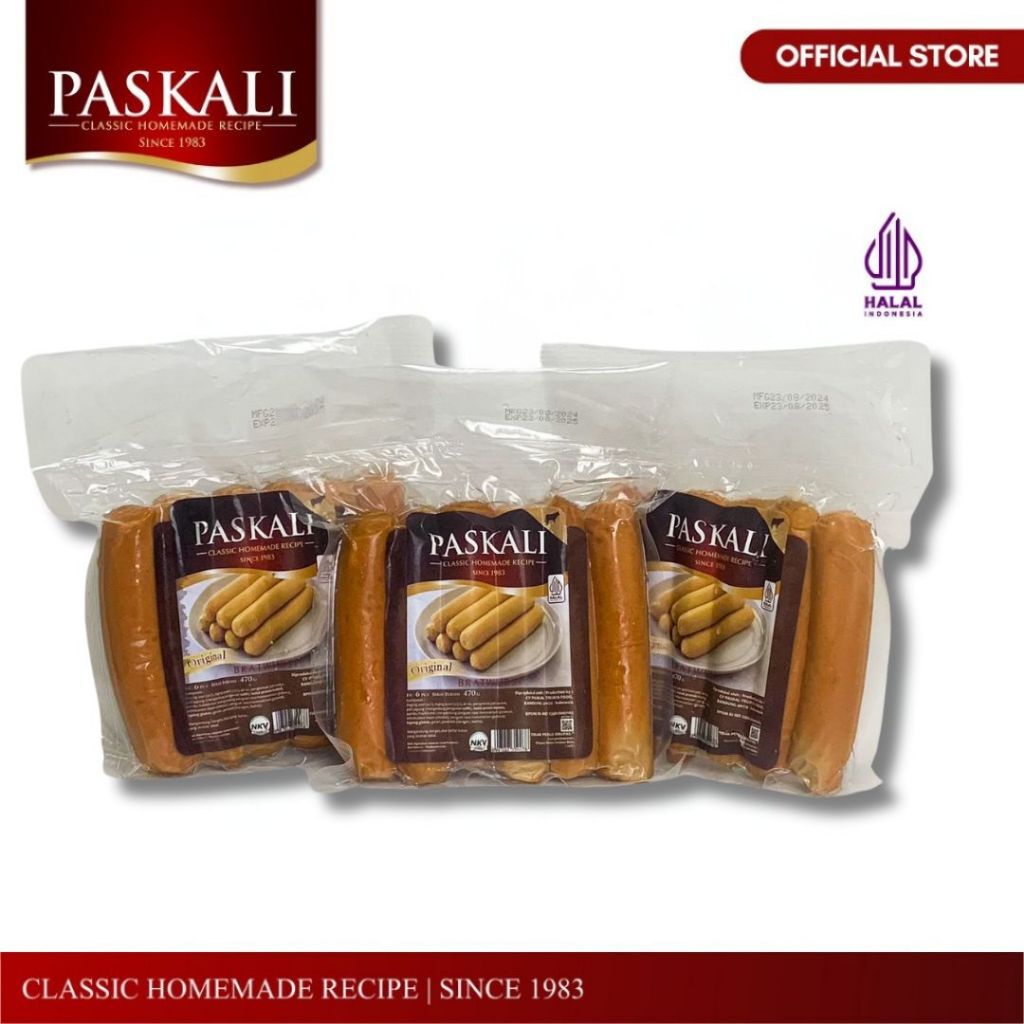 Jual Paskali Bundle - 3 Bratwurst Original | Shopee Indonesia