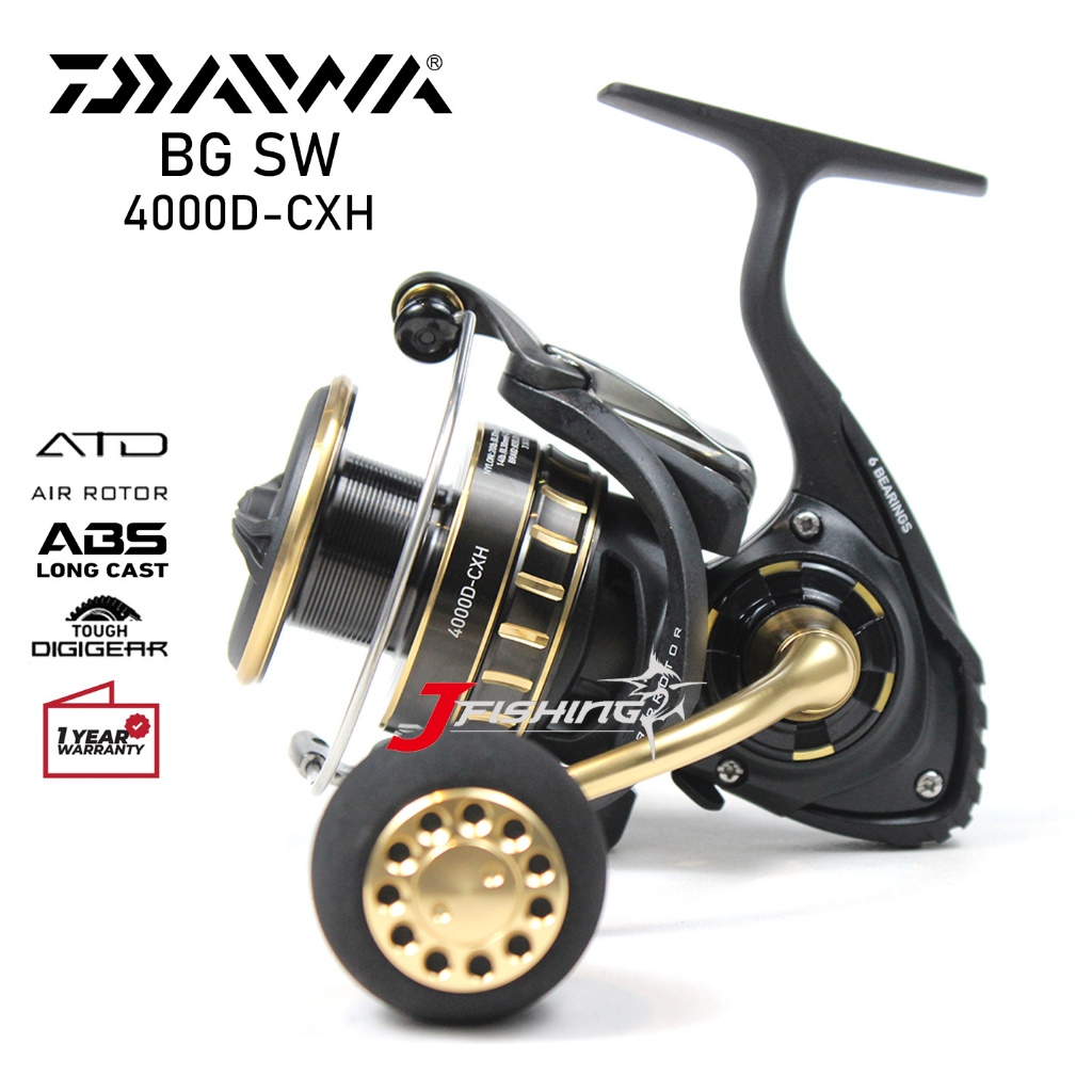 Jual Reel DAIWA BG SW 23 | Metal Body Laut | 4000 s/d 18000 | Resmi | Laut Saltwater | Shopee ...