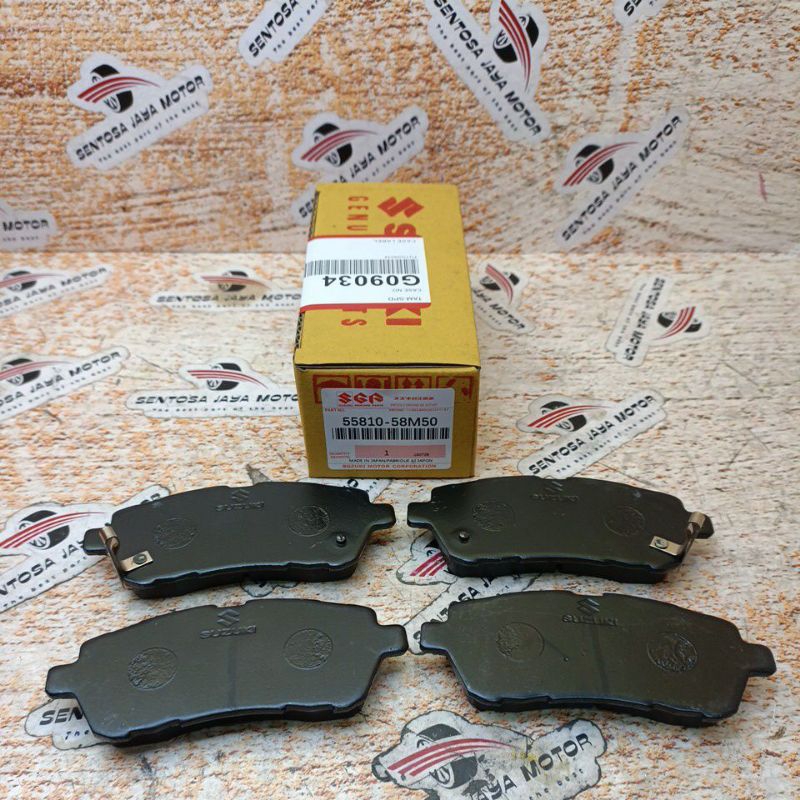 Jual Brake Pad Kampas Rem Depan Suzuki Ertiga Original 55810-58M50 ...