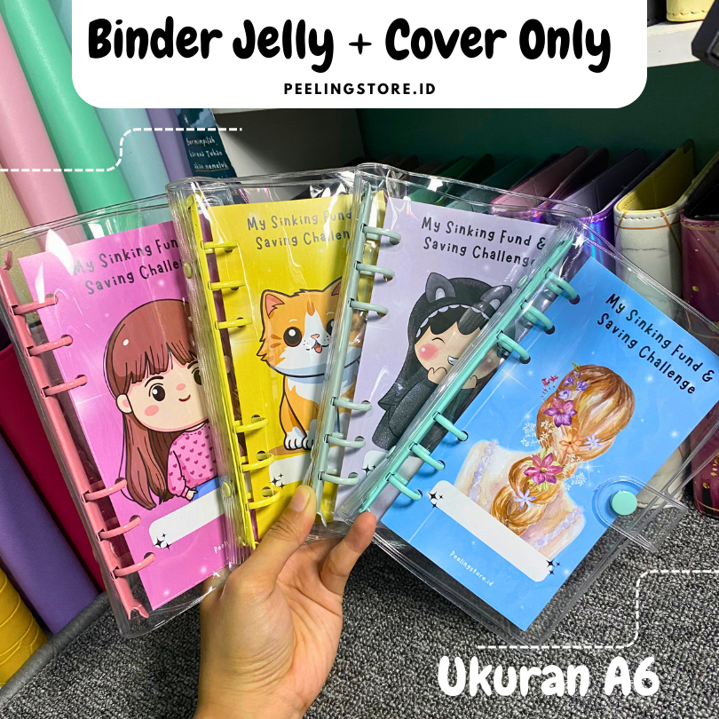 Jual BINDER A6 + COVER ONLY / Binder keuangan / binder a6 / binder ...